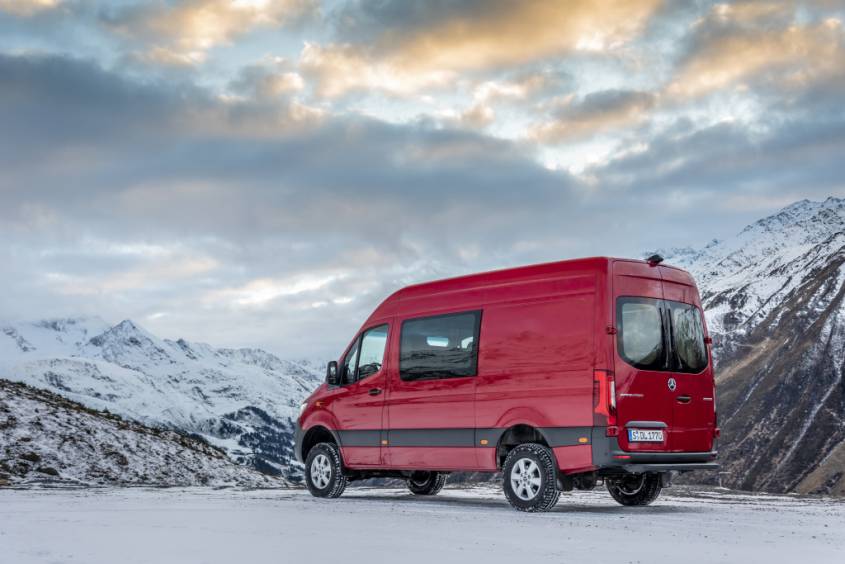 Neuer Sprinter mit Allradantrieb