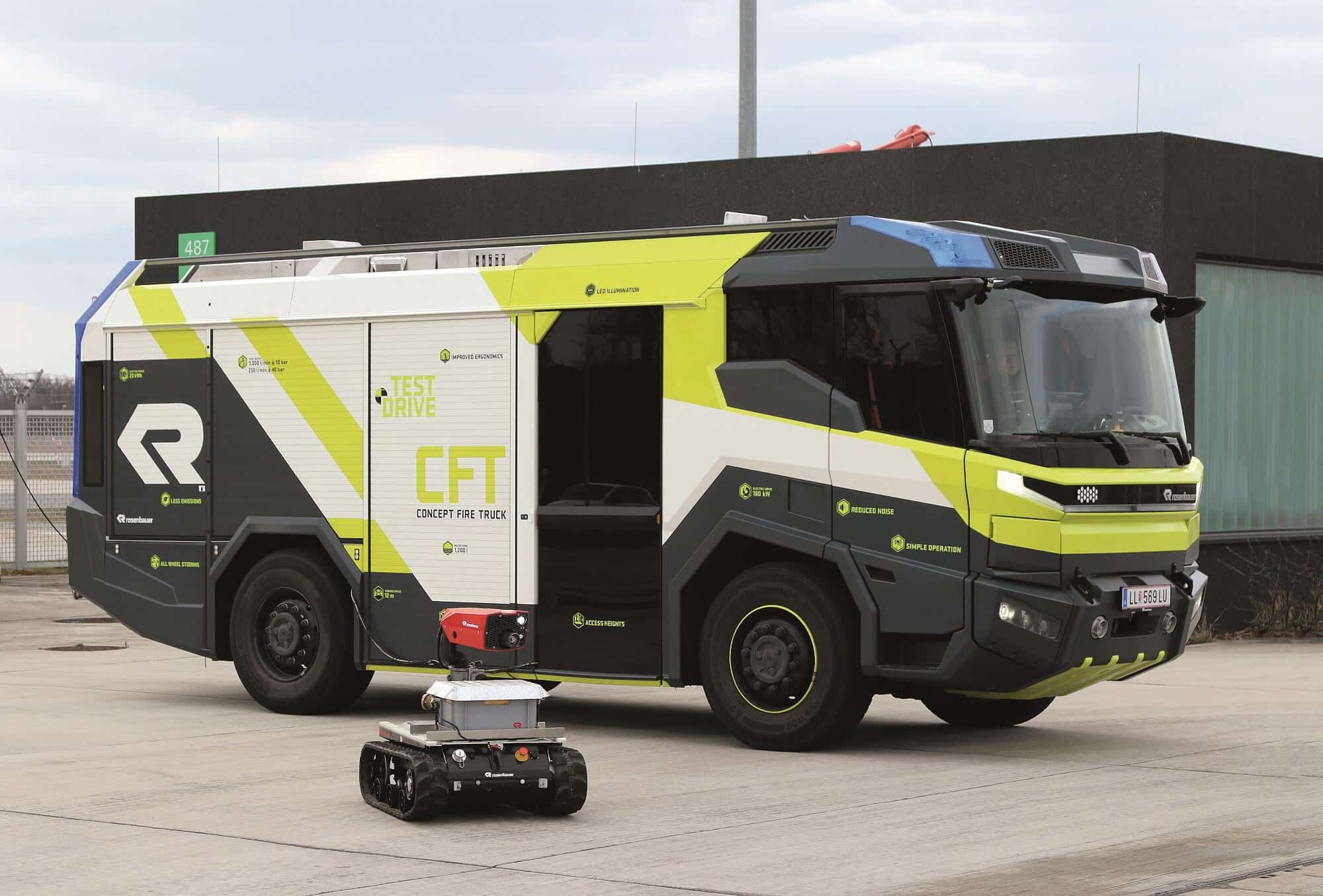 Rosenbauer Concept Fire Truck - Blick in die Zukunft - feuerwehr-ub.de